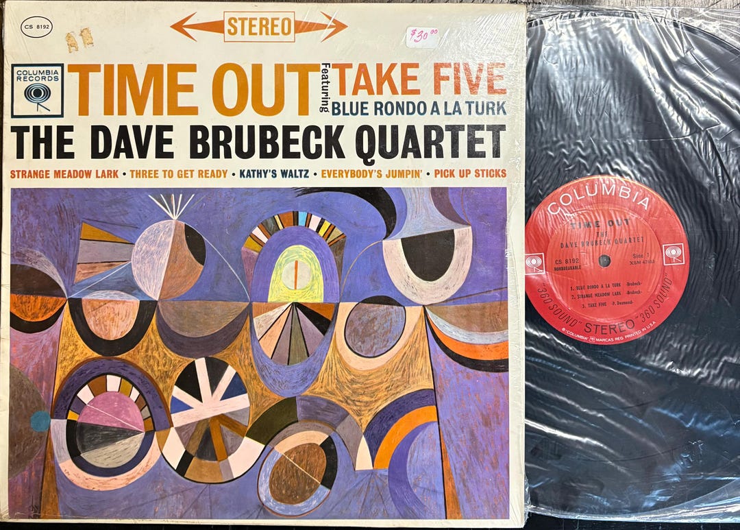 Vintage Vinyl - Dave Brubeck Quartet, Time Out, Take Five, Blue Rondo a ...