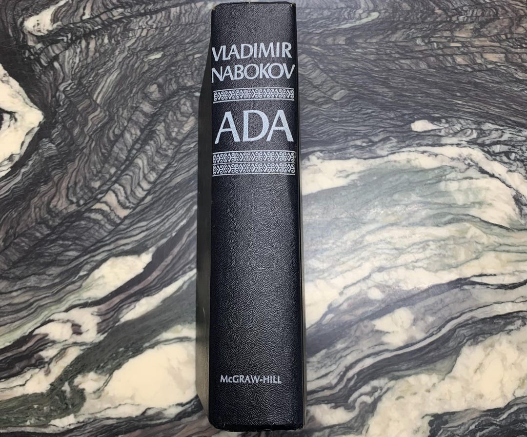 Vintage Book - Vladimir Nabokov, Ada, or Ardor : a Family Chronicle ...