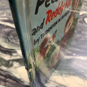 Vintage Book - Peter Rabbit and Reddy Fox, Thornton W Burgess, Pictures ...