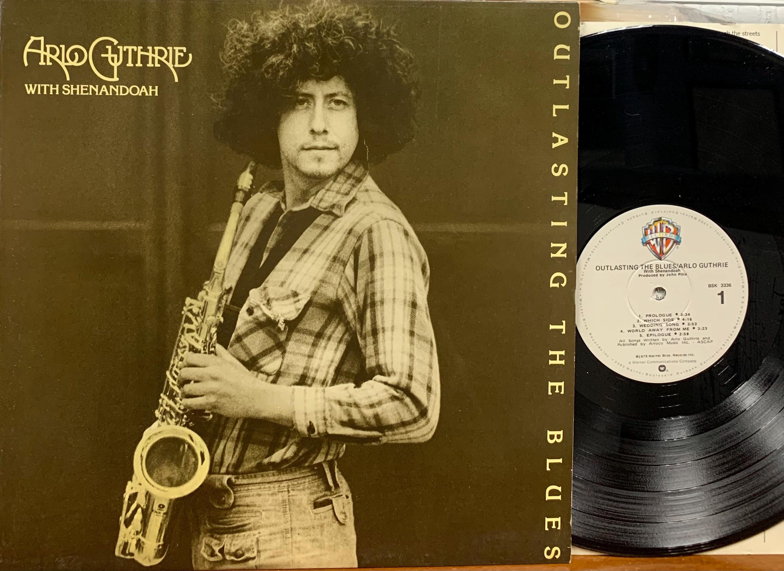 Vintage Vinyl - Arlo Guthrie, With Shenandoah, Outlasting the Blues ...