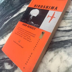 Vintage Book - John Hersey, Hiroshima, Bantam, 1959, 6th Printing ...