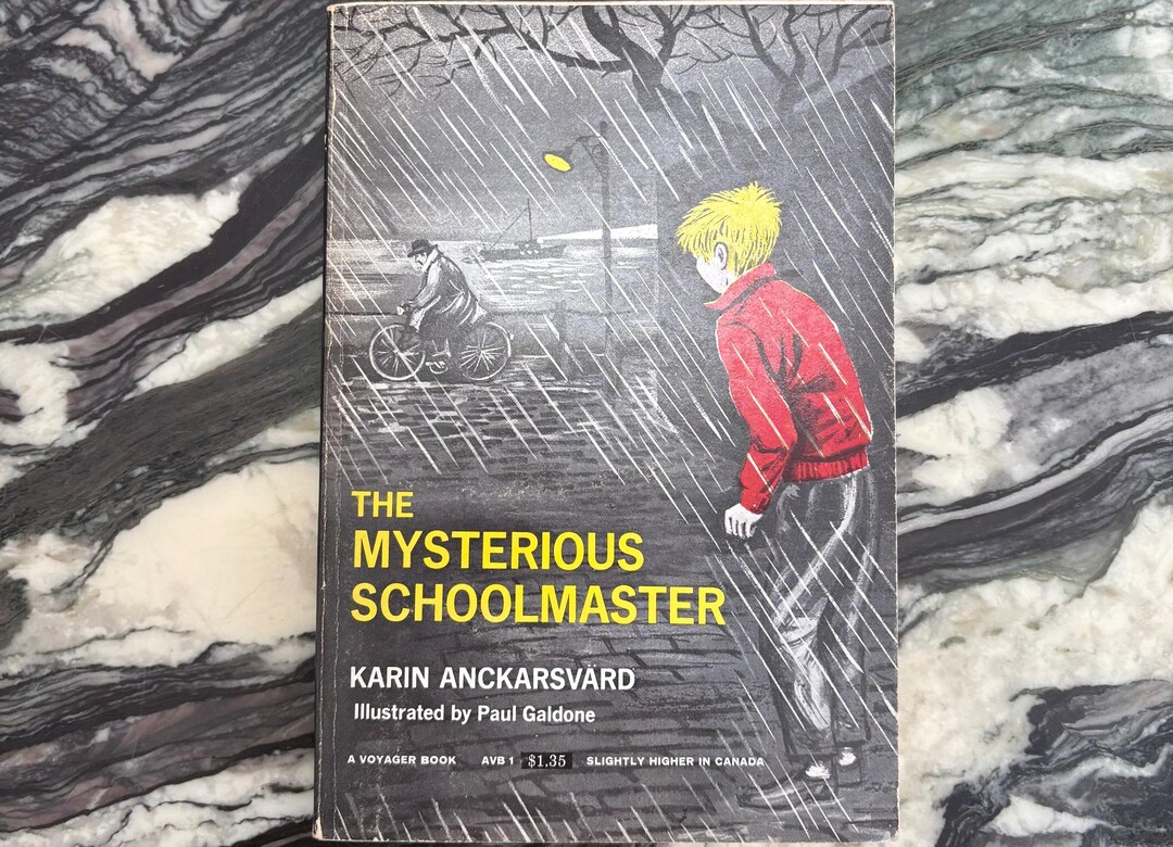 Vintage Book - Karin Anckarsvard, the Mysterious Schoolmaster ...