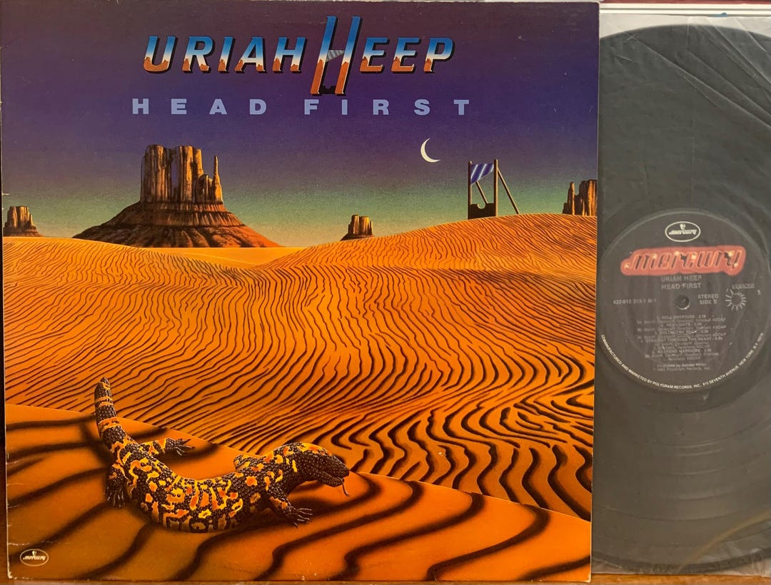 Vintage Vinyl - Uriah Heep, Head First, Mercury 812 313-1 M-1 - Etsy