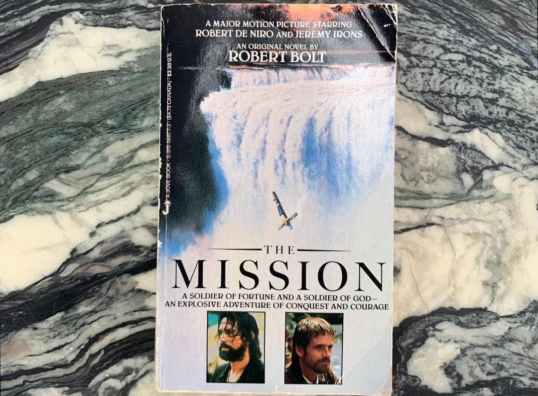 Vintage Book - Robert Bolt, the Mission, Jove Books, 1986, Paperback - Etsy