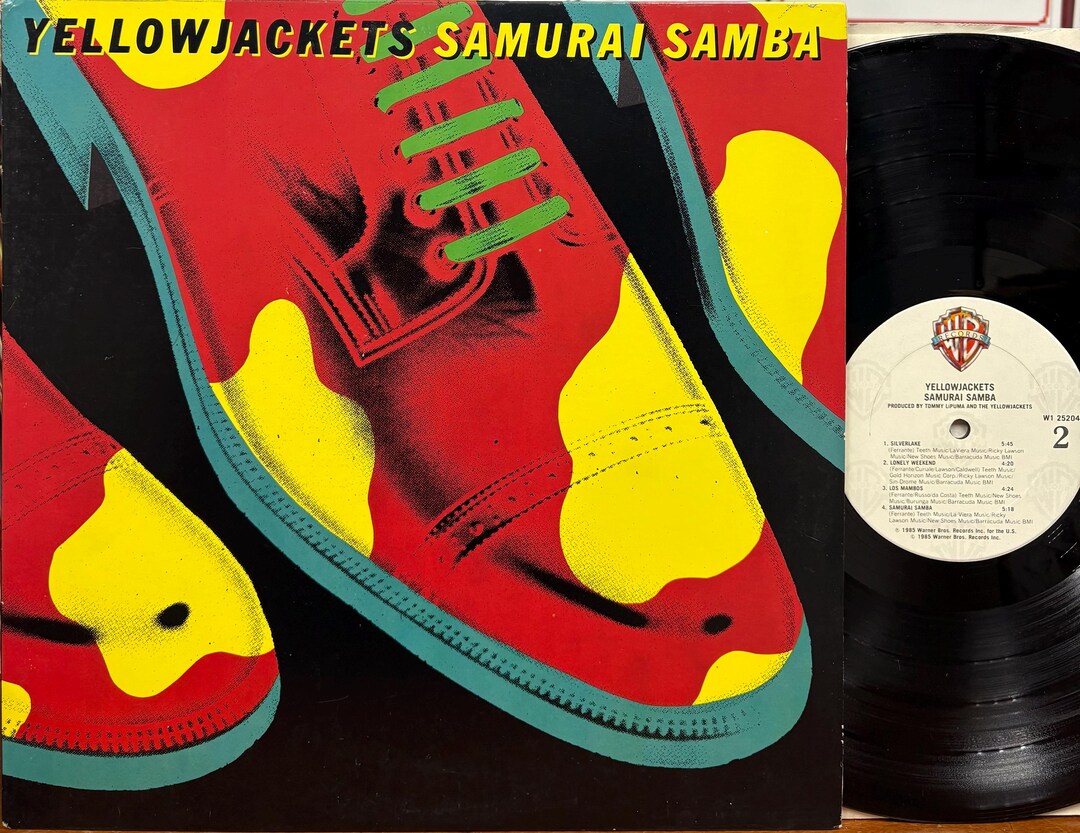 Vintage Vinyl - Yellowjacket, Samurai Samba, Warner Bros. W1-25204-1 - Etsy