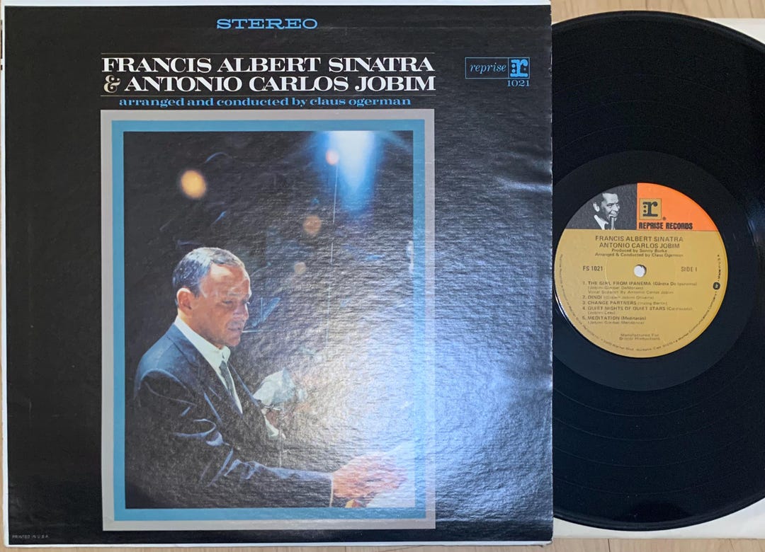Vintage Vinyl Frank Sinatra & Antonio Carlos Jobim, Claus Ogerman ...