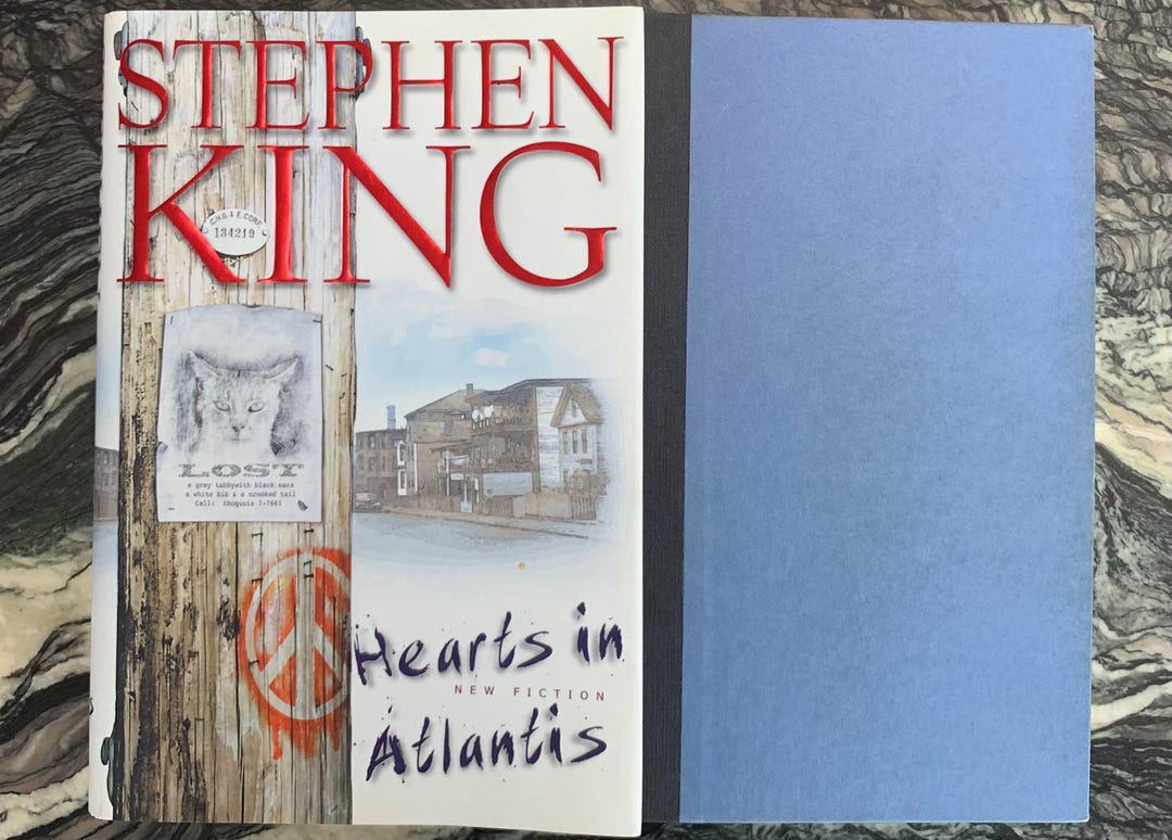 Vintage Book - Stephen King, Hearts in Atlantis, Scribner, First ...