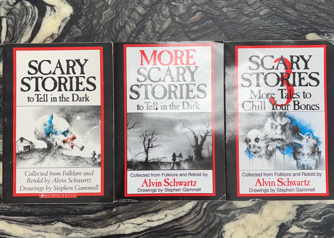 Vintage Book, Scary Stories to Tell in the Dark, 1,2,3, Collected From ...