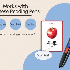 Simplified Chinese Fruit Flashcards Vocabulary Mandarin Bilingual ...