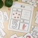 Chinese Number Tracing Printable: Preschool Math Activity (digital ...