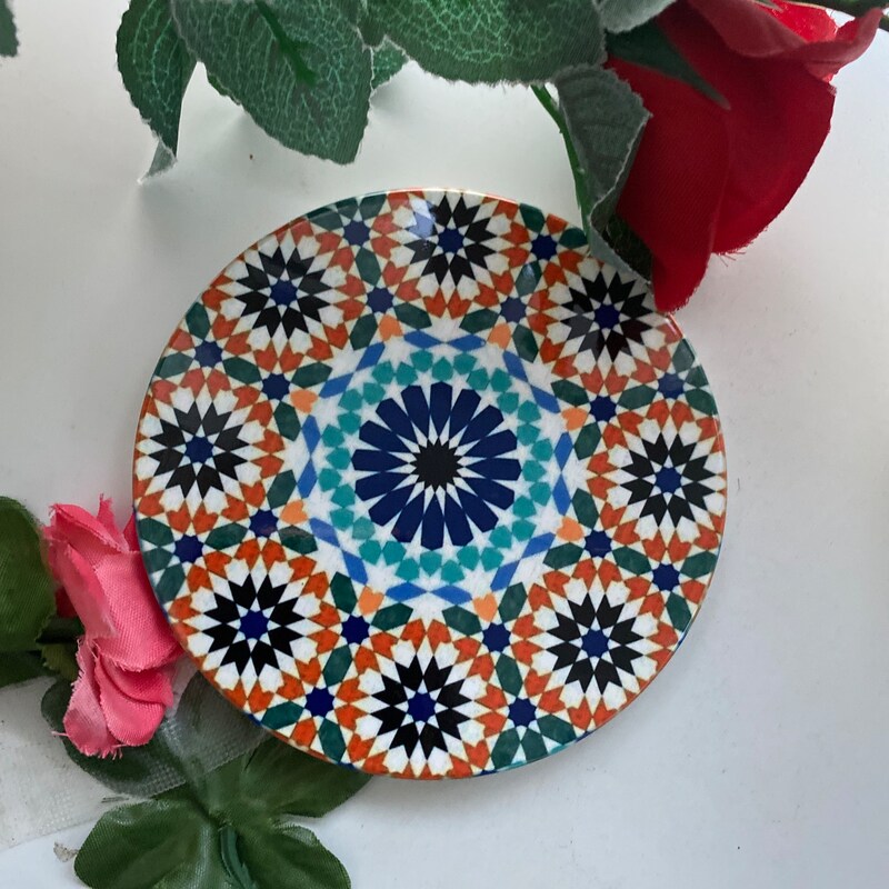 Moroccan Coasters - Etsy