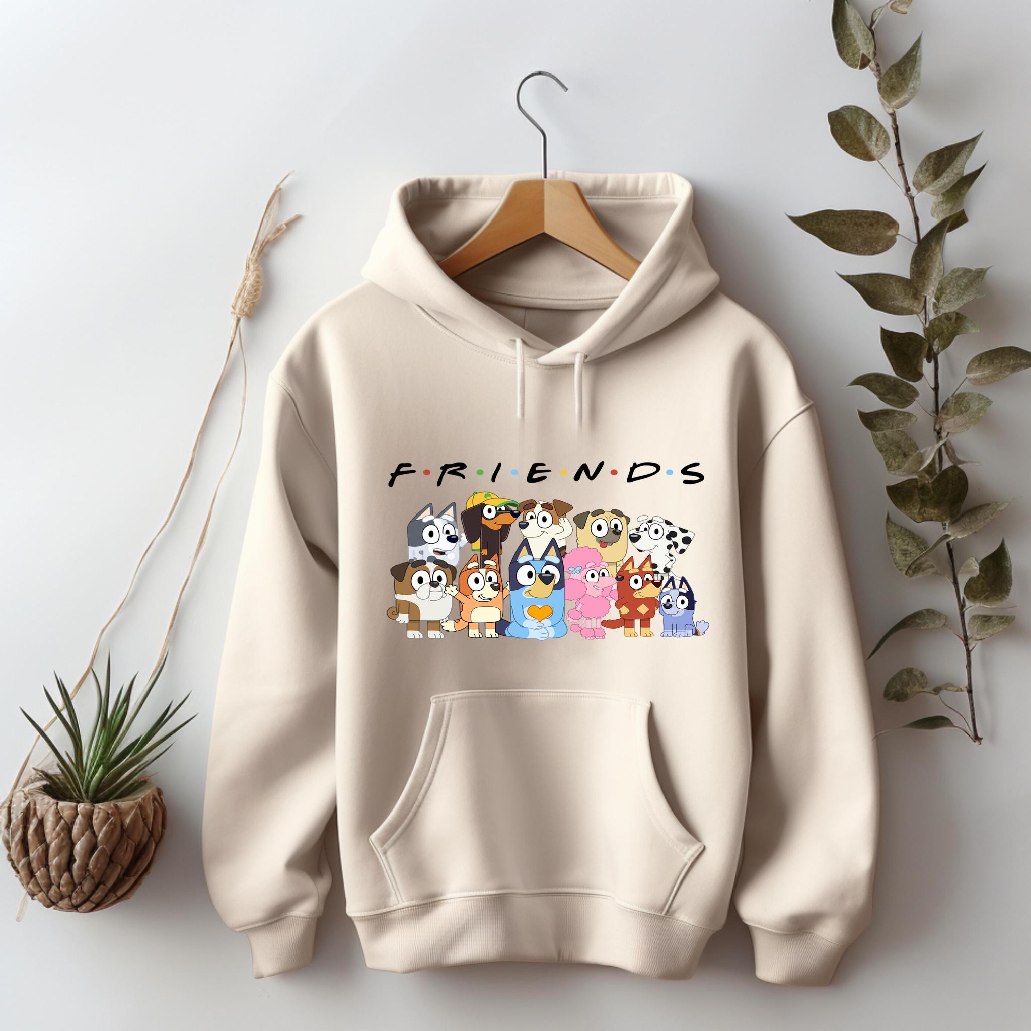 Bluey Friends Sweatshirt, Friends Shirts, Bluey Funny Shirt, Friends ...