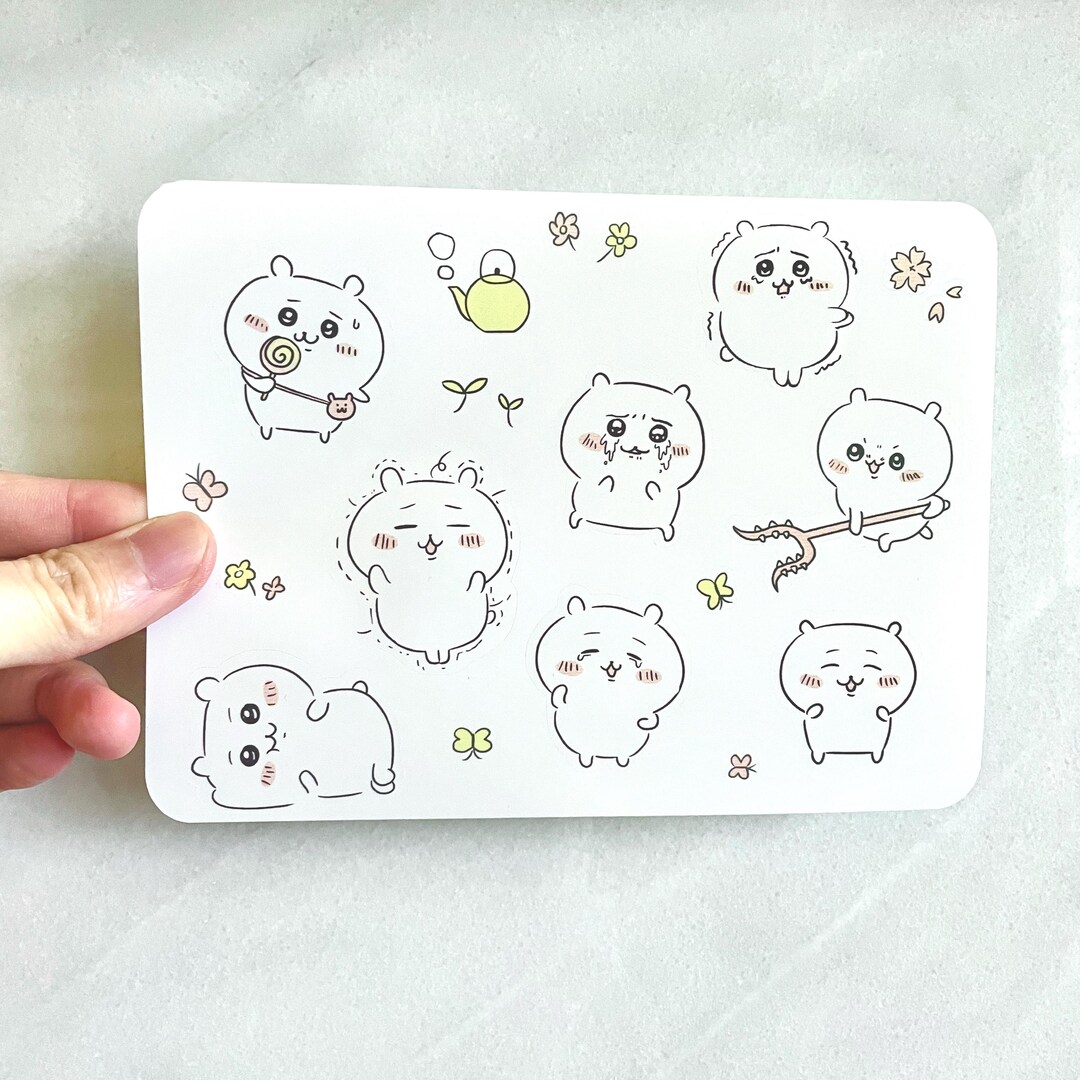 Chiikawa Sticker Sheets | Chiikawa | Kawaii Anime Stickers | Waterproof ...