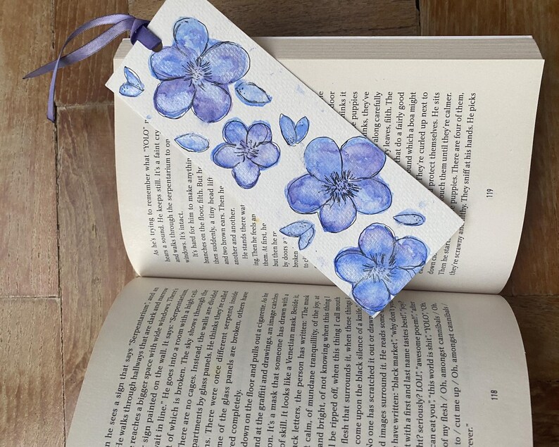 Handmade Bookmark - Etsy