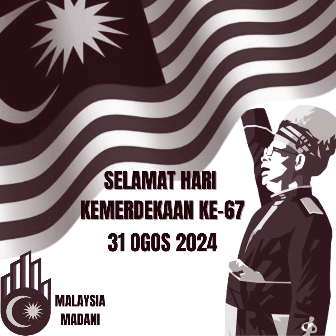 Merdeka Day Card Template - Etsy