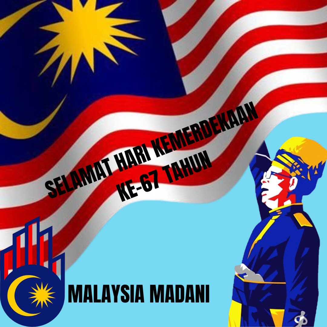 Merdeka Day Card Template - Etsy