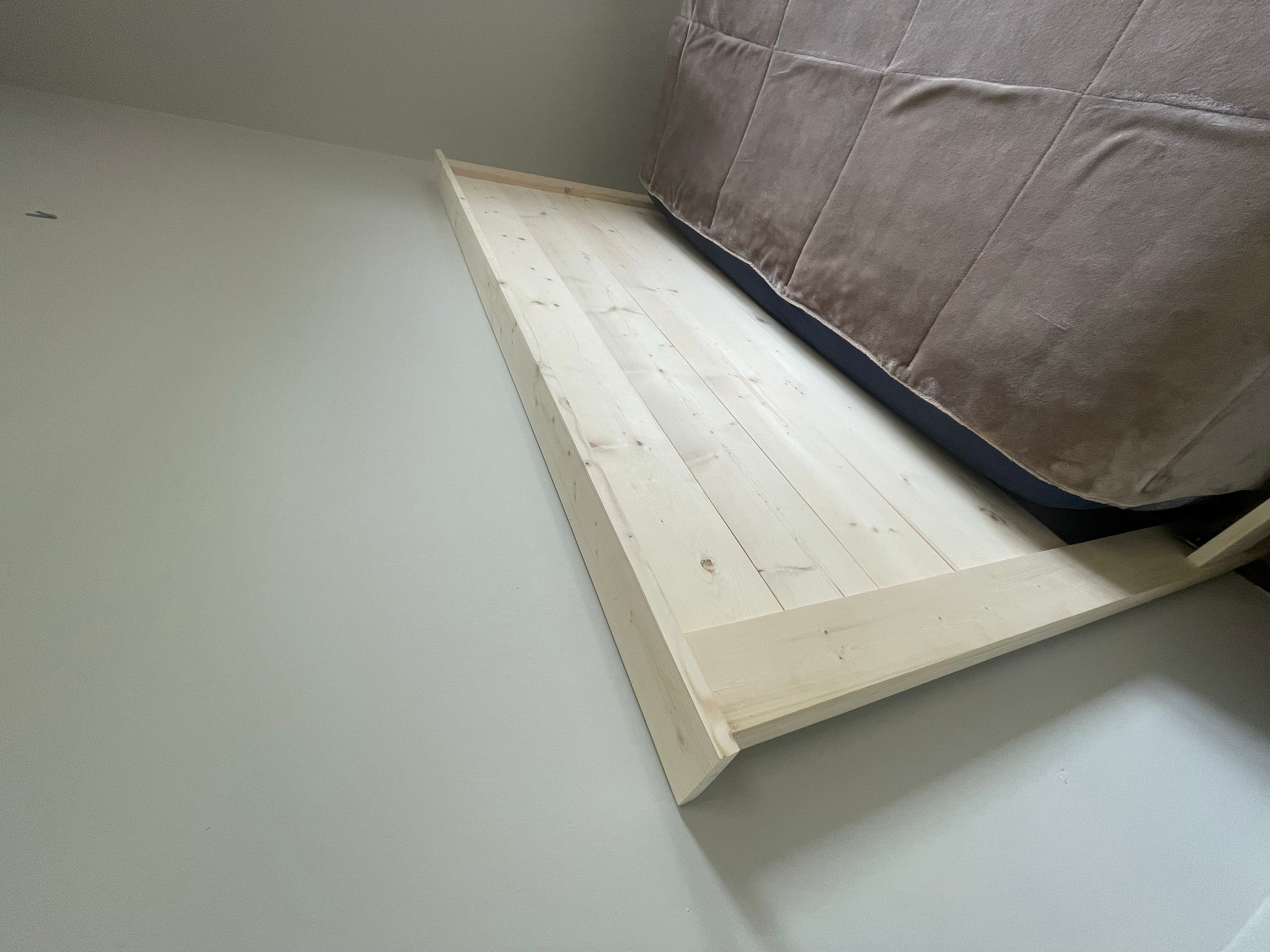 Rustic Barn House Style Bed Frame stain Ready - Etsy