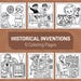 Historical Inventions Coloring Pages for Kids Educational Coloring ...