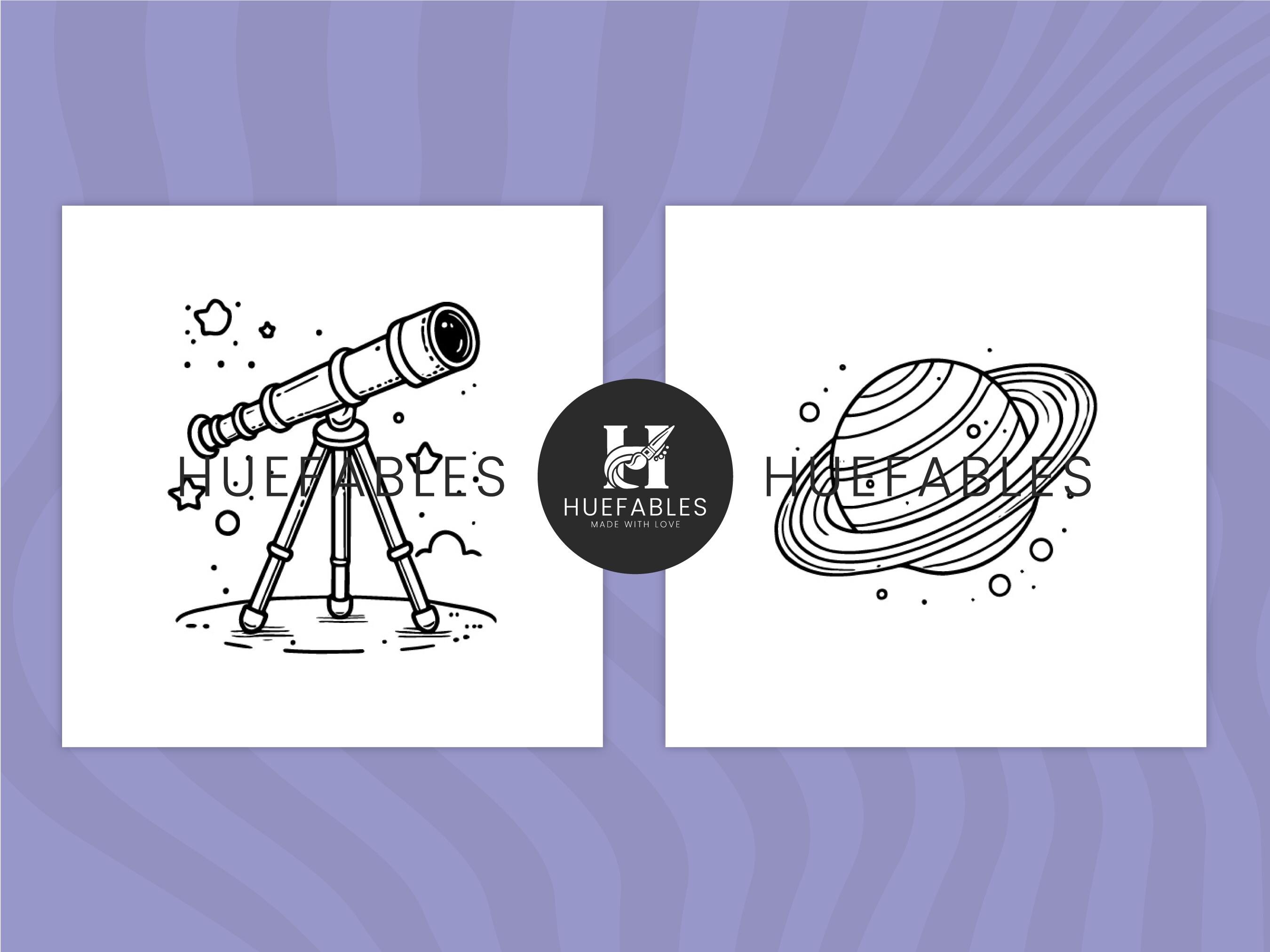 Galaxy Explorer Coloring Pages Space Coloring Sheets for Kids Cosmic ...