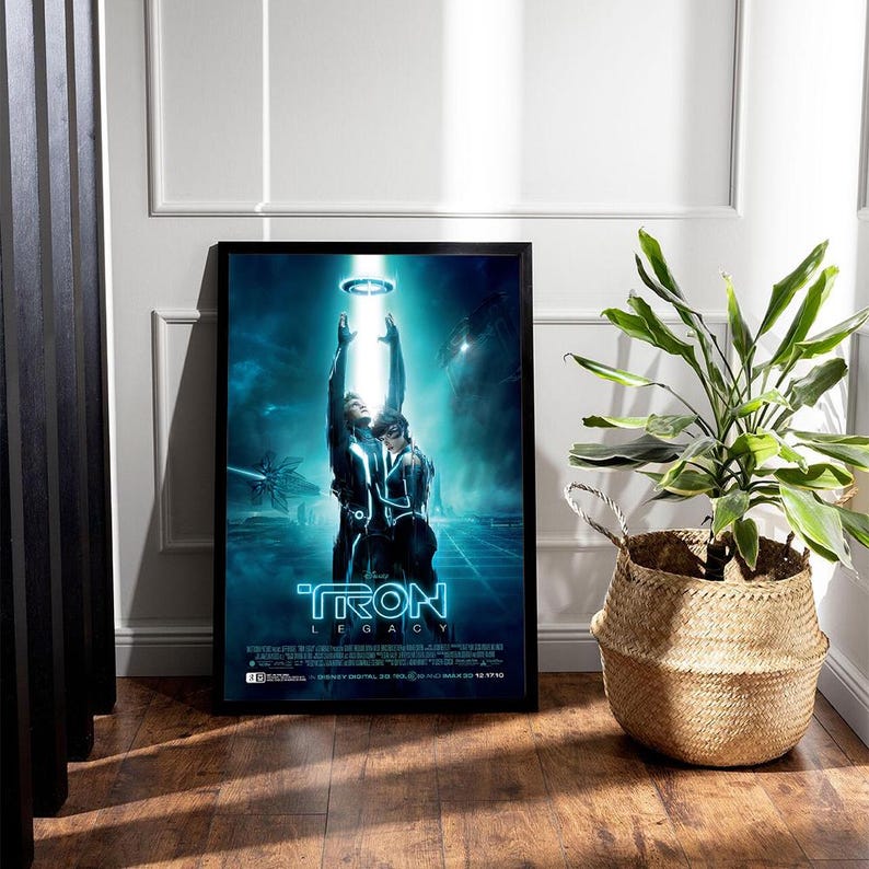 TRON Legacy Movie Poster Film Fan Collectibles Canvas Printed Posters ...
