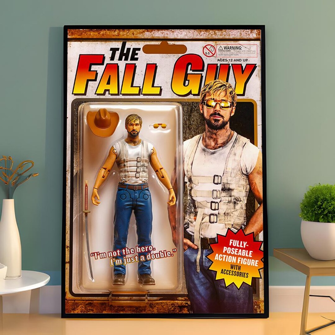 The Fall Guy Movie Poster Film Fan Collectibles Canvas Printed Posters ...