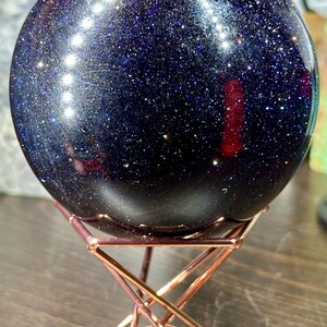 Blue Sandstone Crystal Sphere - Etsy