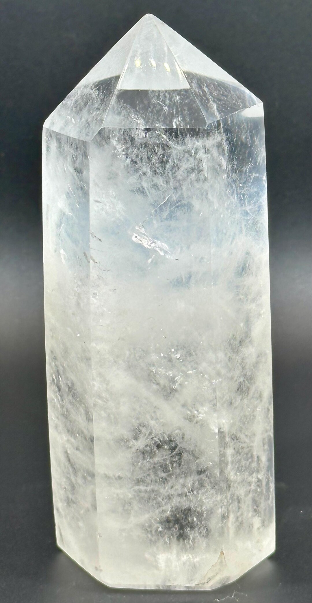 Clear Quartz Crystal Tower - Etsy