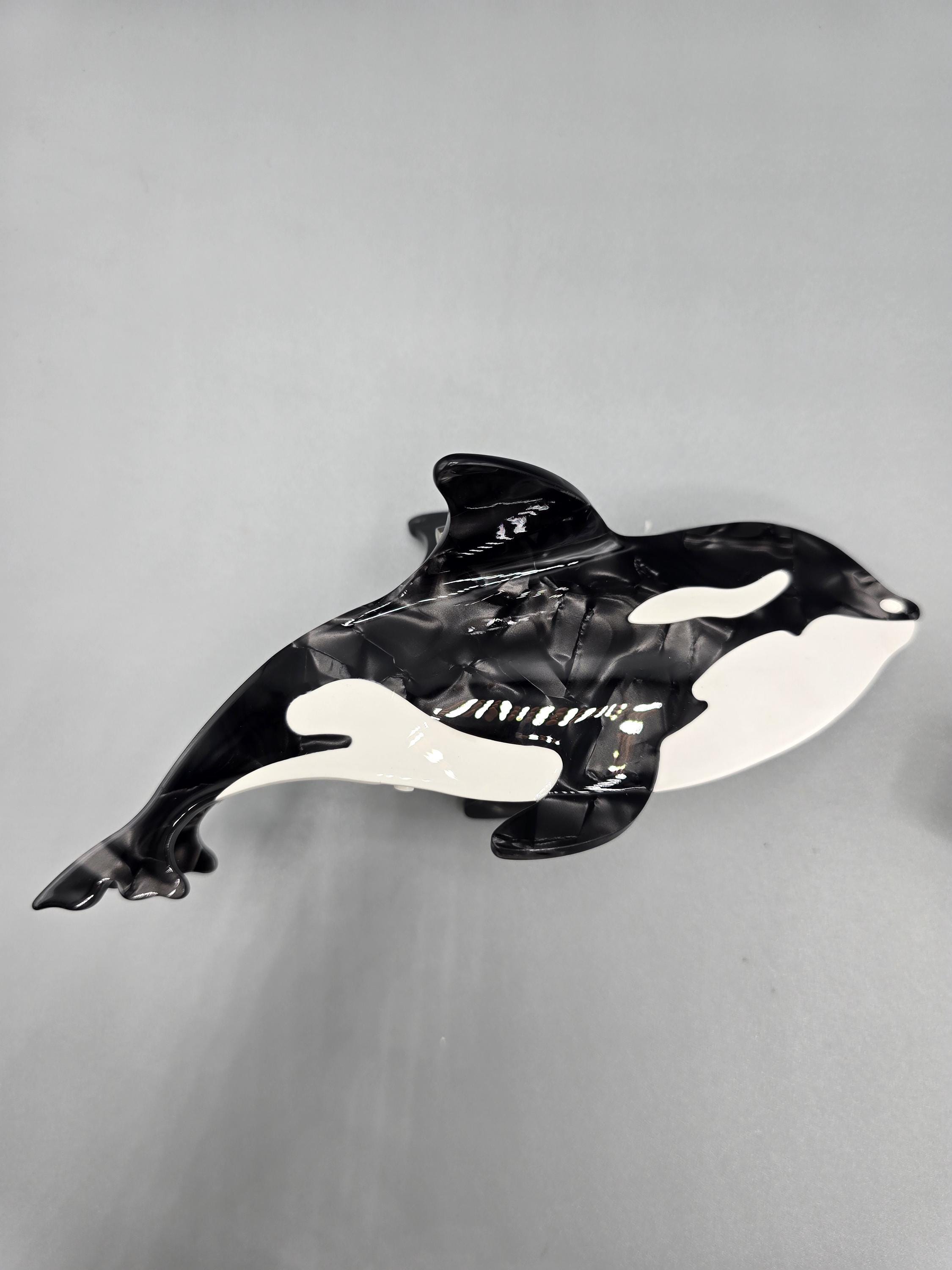 Orca Killer Whale Seal Summer Fun Hair Claw Clip - Etsy