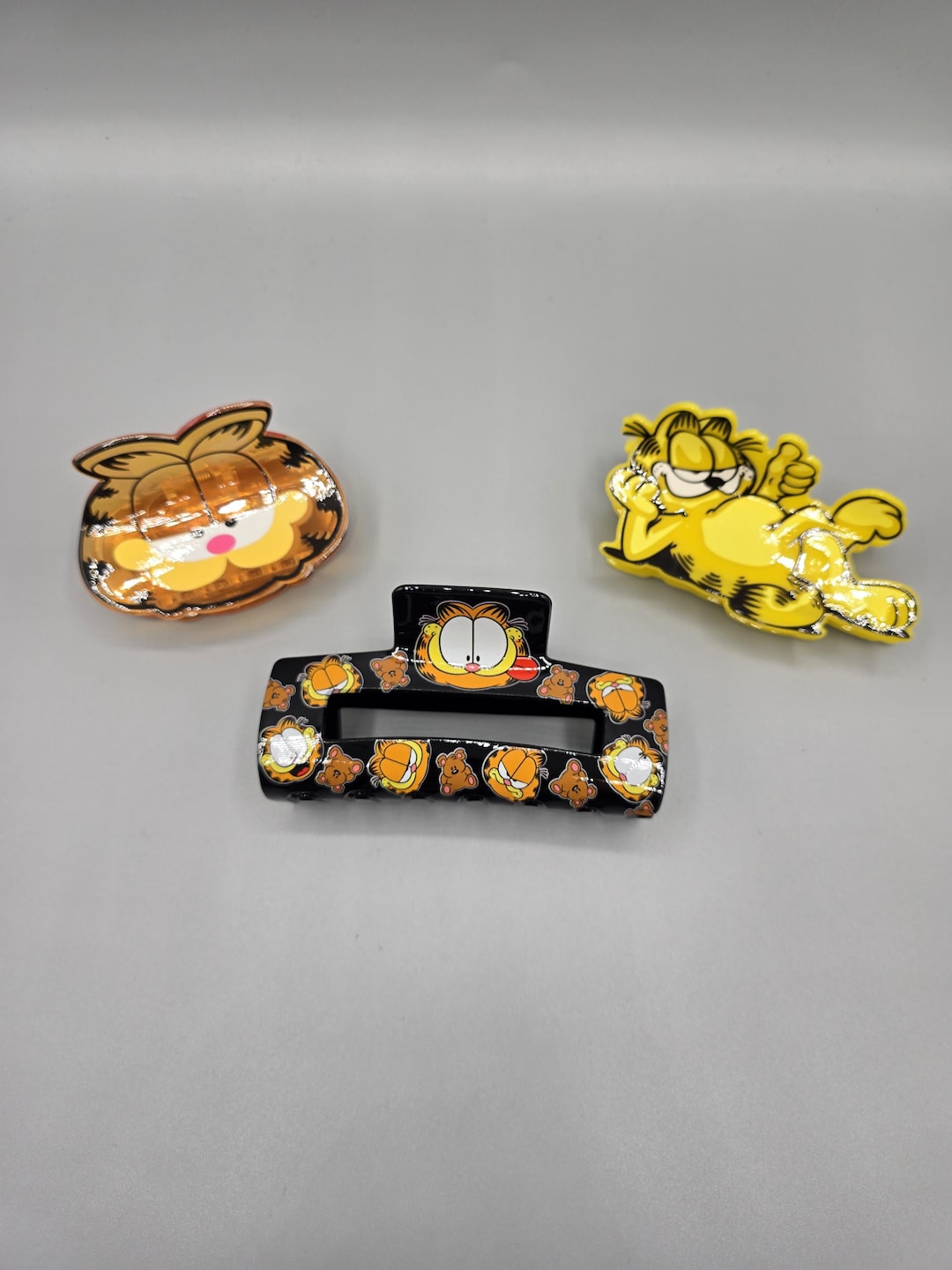 Garfield Hair Claw Clip - Etsy