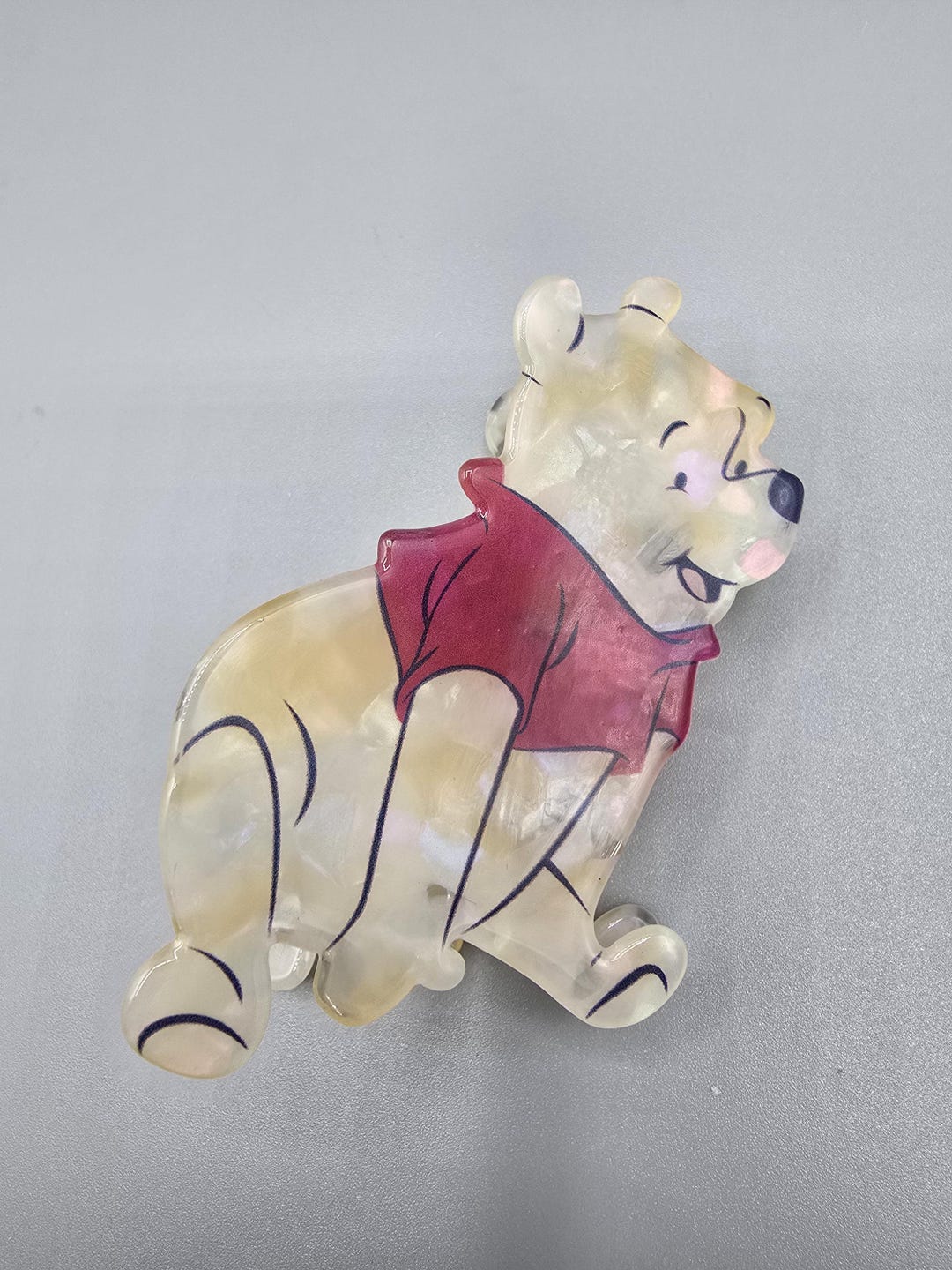 Disney Winnie the Pooh Bear Hair Claw Clip - Etsy