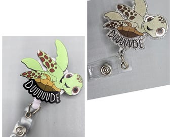 Finding Nemo Themed Badge Reel - Etsy