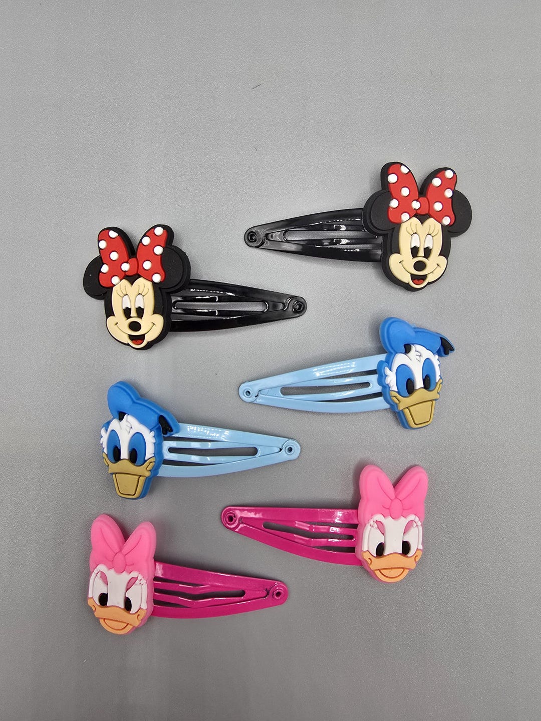 Mouse Donald Daisy Duck Set of 2 Hair Clips - Etsy