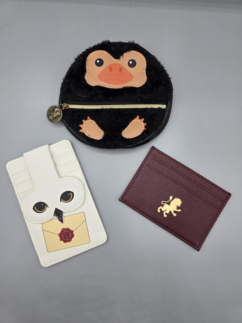 Potter Hedwig Letter Gryffindor Slim Card Wallet or Niffler Coin Purse ...