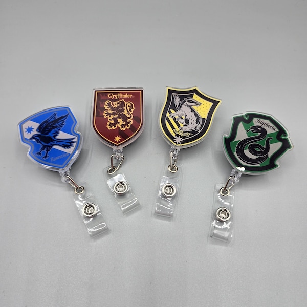 Hogwart House Badges - Etsy