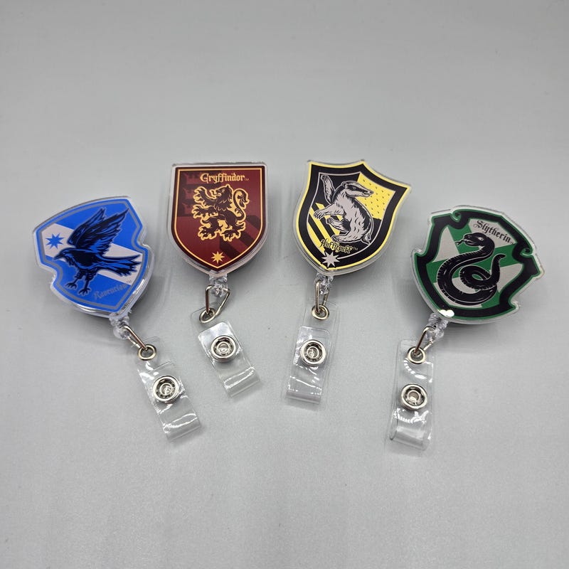 Hogwart House Badges - Etsy