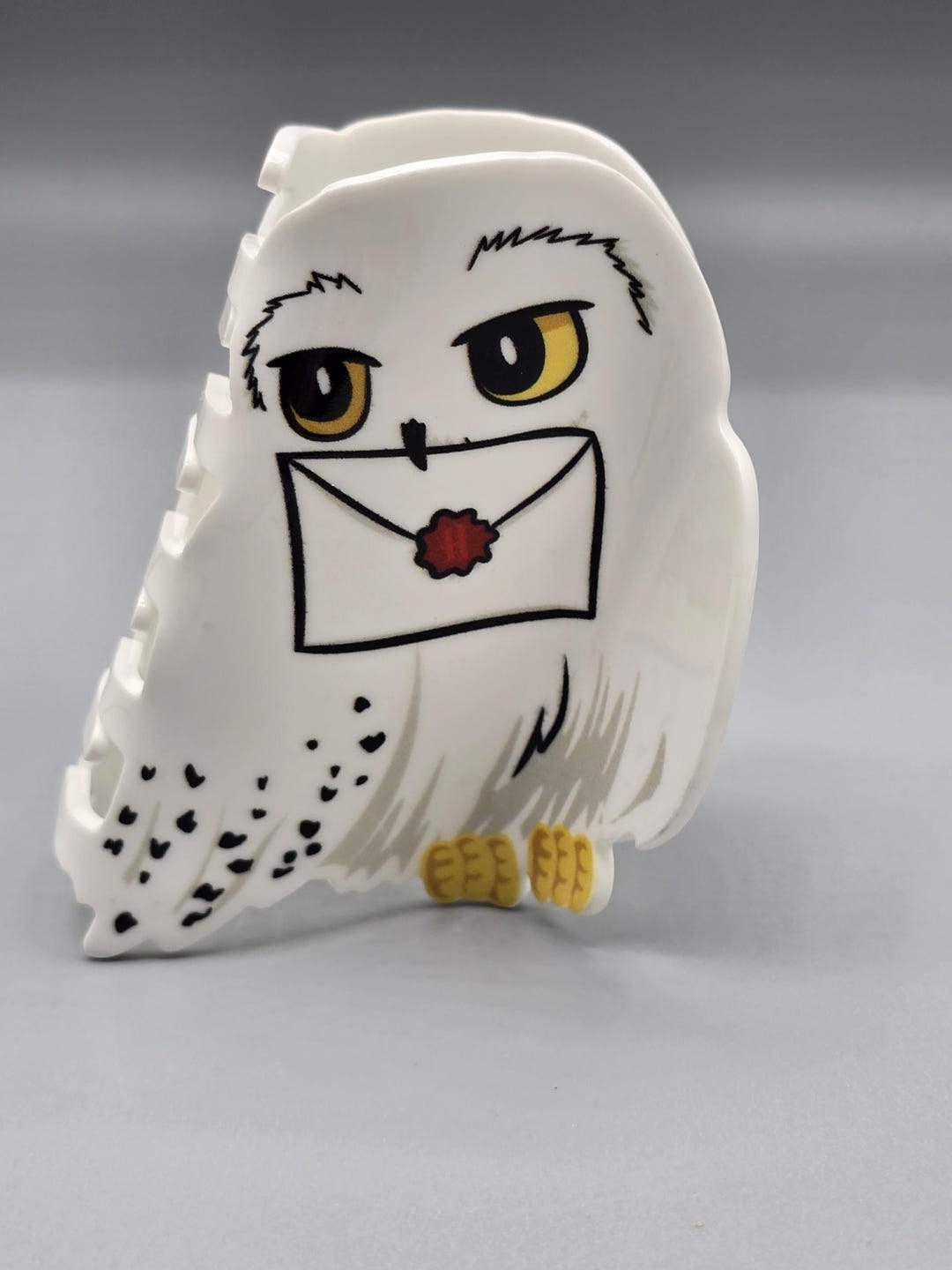 Harry Potter Hedwig Owl Hogwarts Letter Hair Claw Clip - Etsy