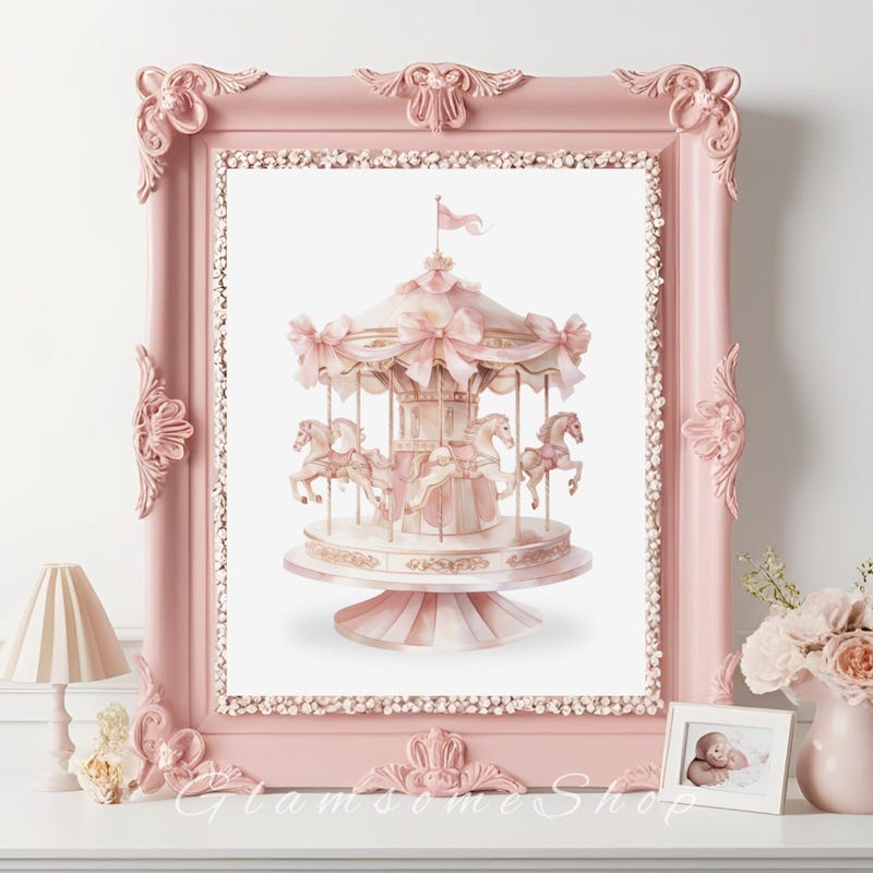 Carousel Print - Etsy