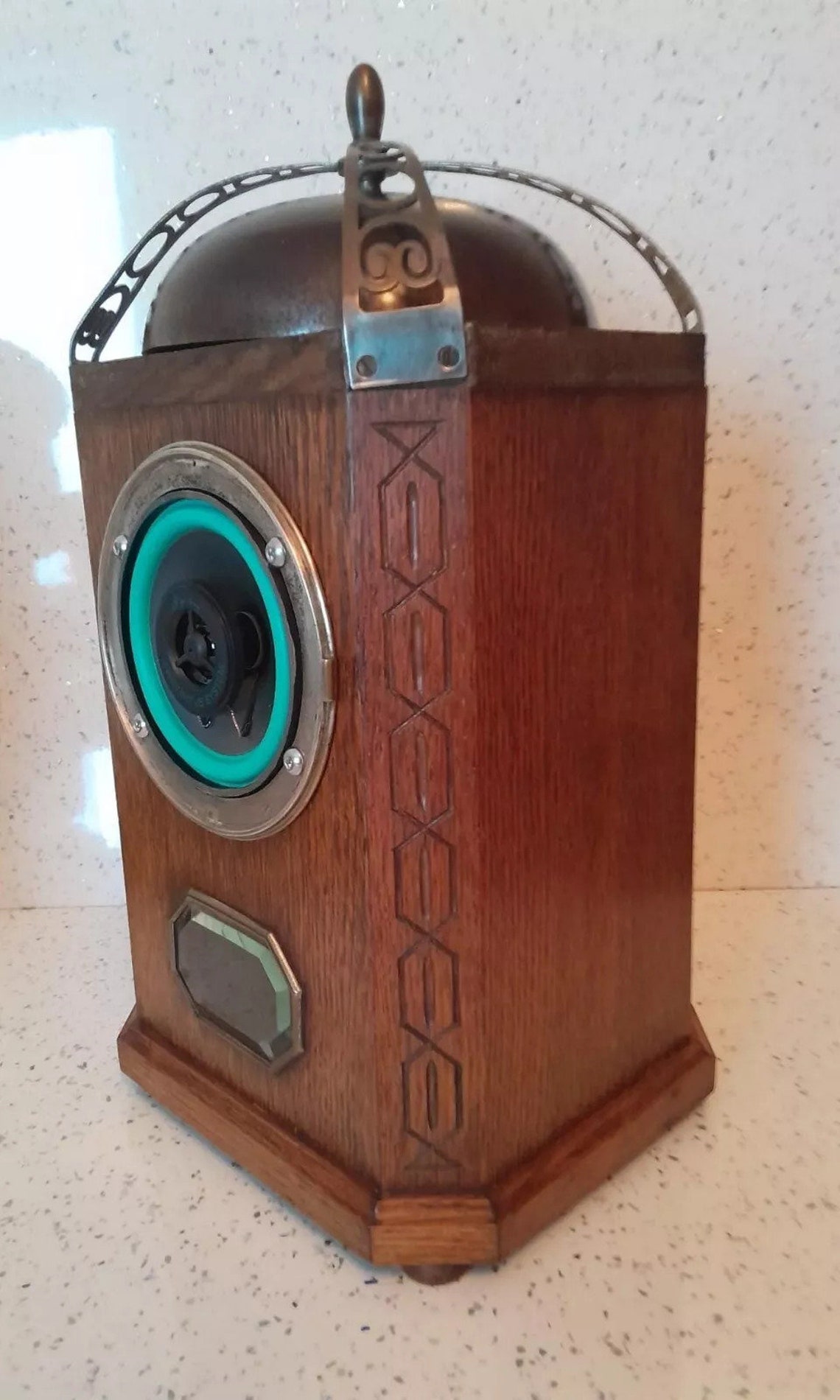 One off - Bluetooth Speaker Custom Made From Pfeilkreuz 1930s Clock ...