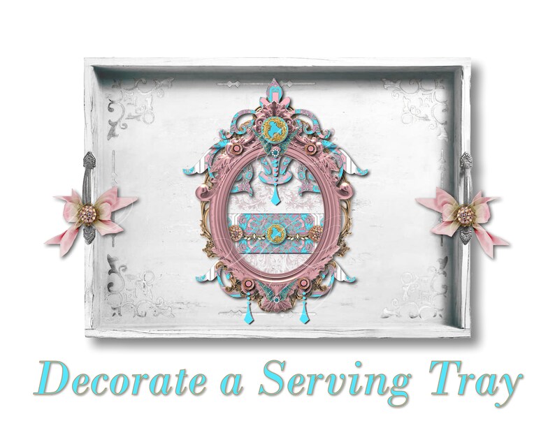 Decorative Art Print Printable Paper Craft Frame Art - Etsy