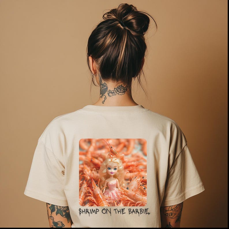 Shrimp on the Barbie, Prawn, T-shirt, Trendy Tshirt, Yes Chef, Foodie ...