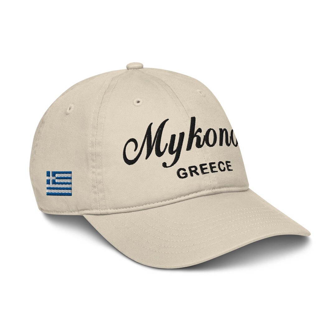 Mykonos - Greece | Baseball Cap Dad Hat | 100% Organic Cotton ...