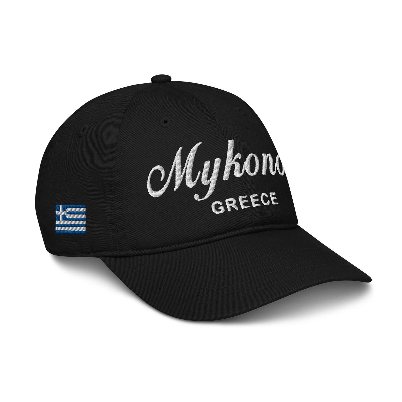 Mykonos - Greece | Baseball Cap Dad Hat | 100% Organic Cotton ...