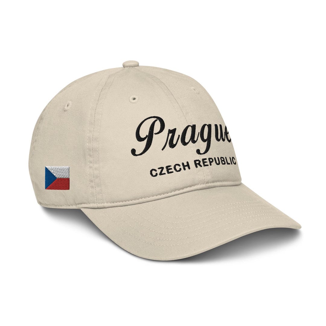 Prague - Czech Republic | 100% Organic Cotton | Baseball Cap Dad Hat ...