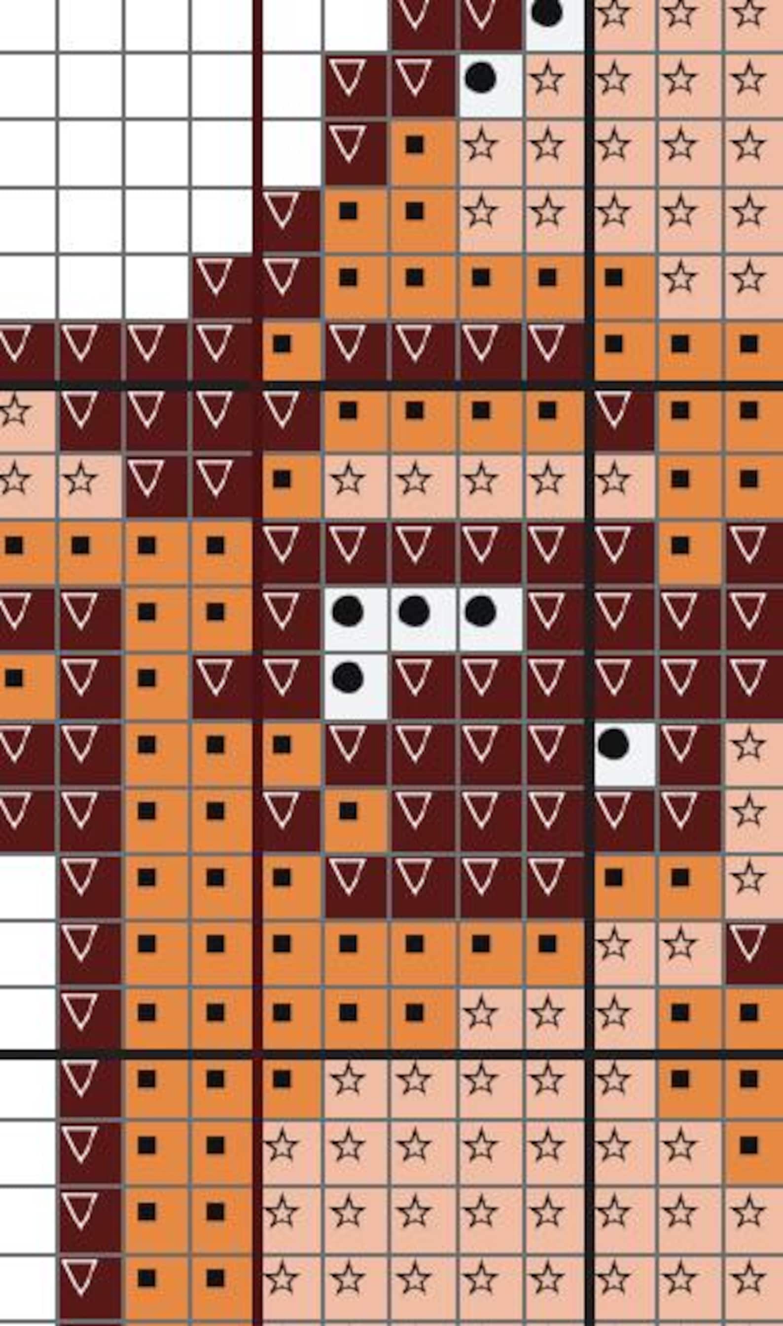 Camel Cross Stitch Pattern: Beginner Needlepoint DIY (PDF Pattern) - Etsy