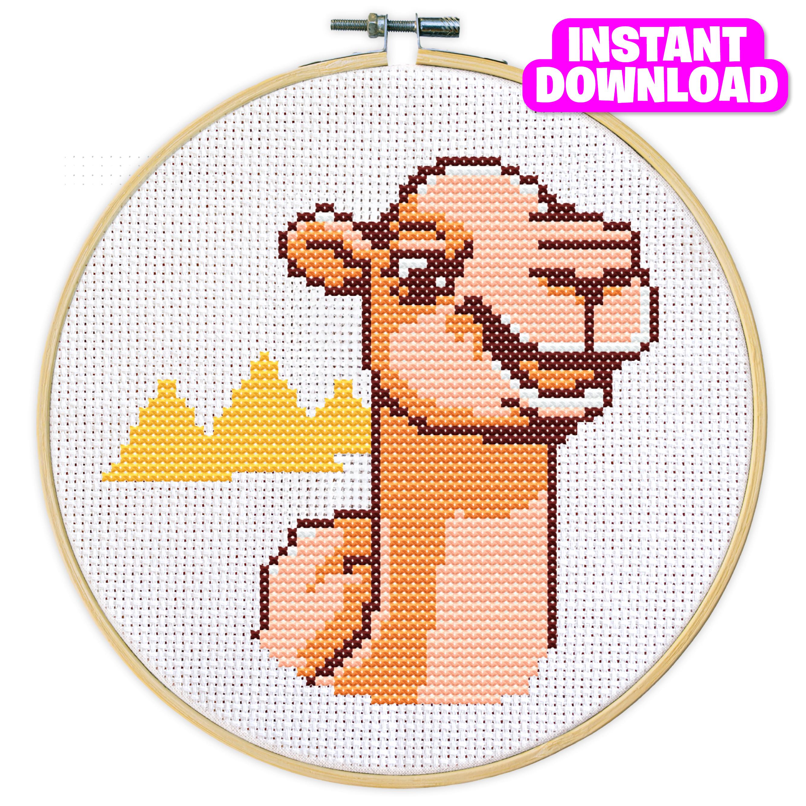 Camel Cross Stitch Pattern: Beginner Needlepoint DIY (PDF Pattern) - Etsy