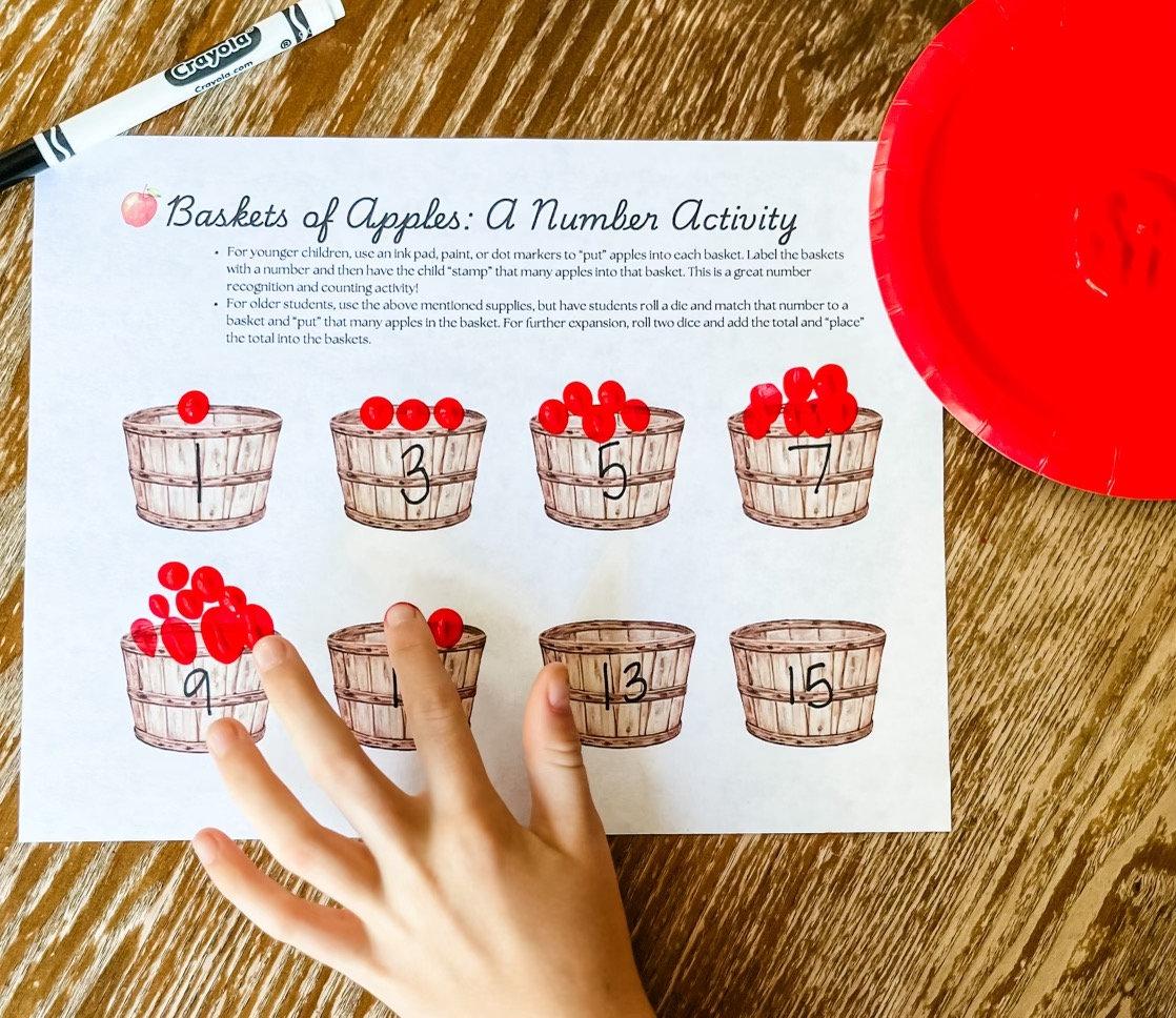 Digital Apple Unit Study, Apple Bundle, Fall Learning, Downloadable ...