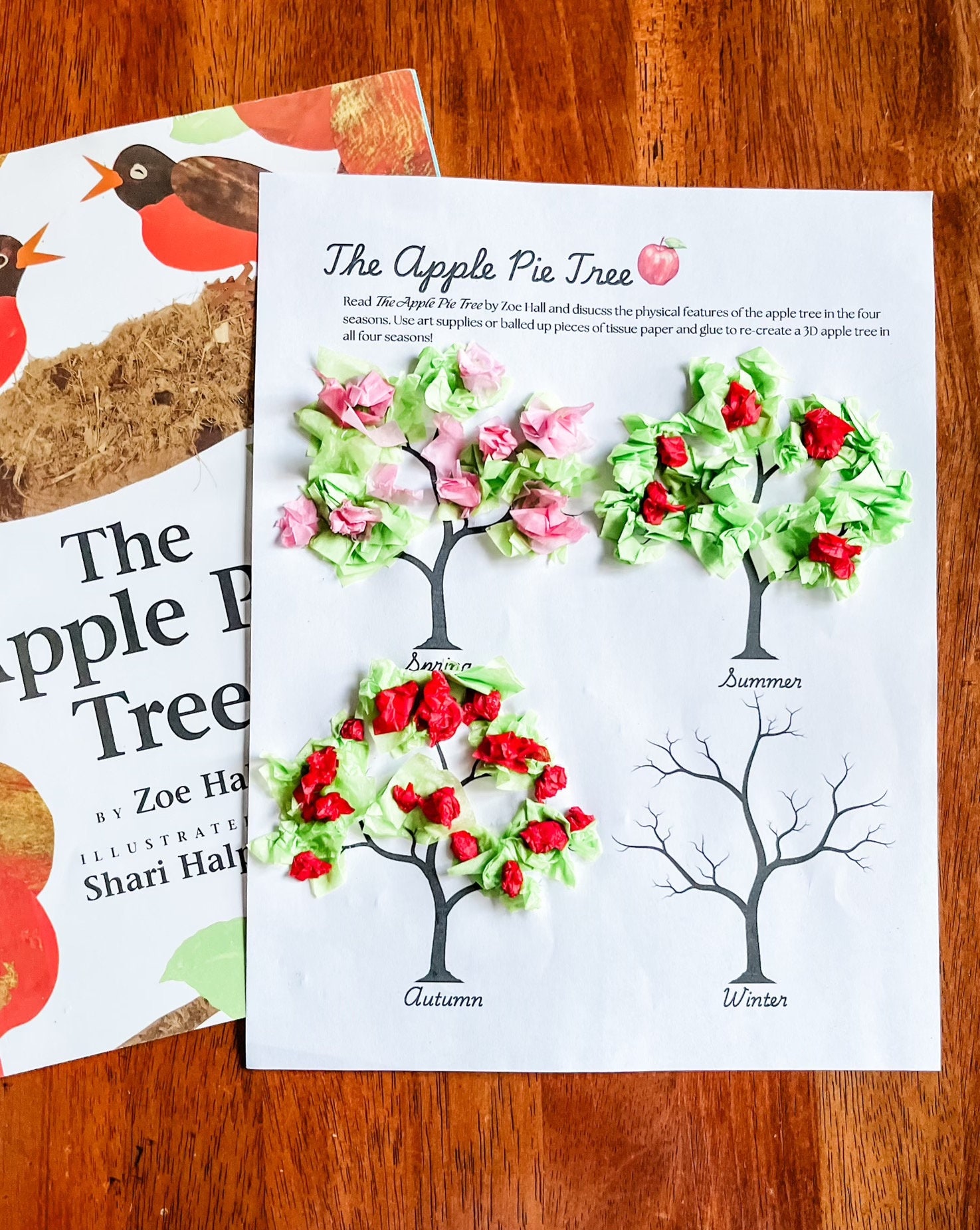Digital Apple Unit Study, Apple Bundle, Fall Learning, Downloadable ...