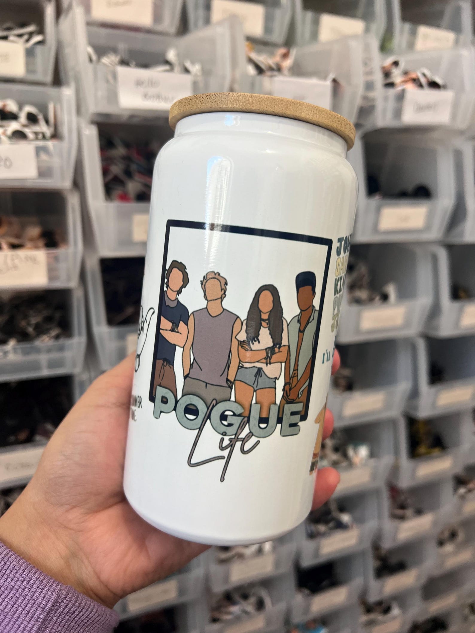 Outer Banks White Cup Obx Outerbanks Pope Sara Cameron John B JJ ...