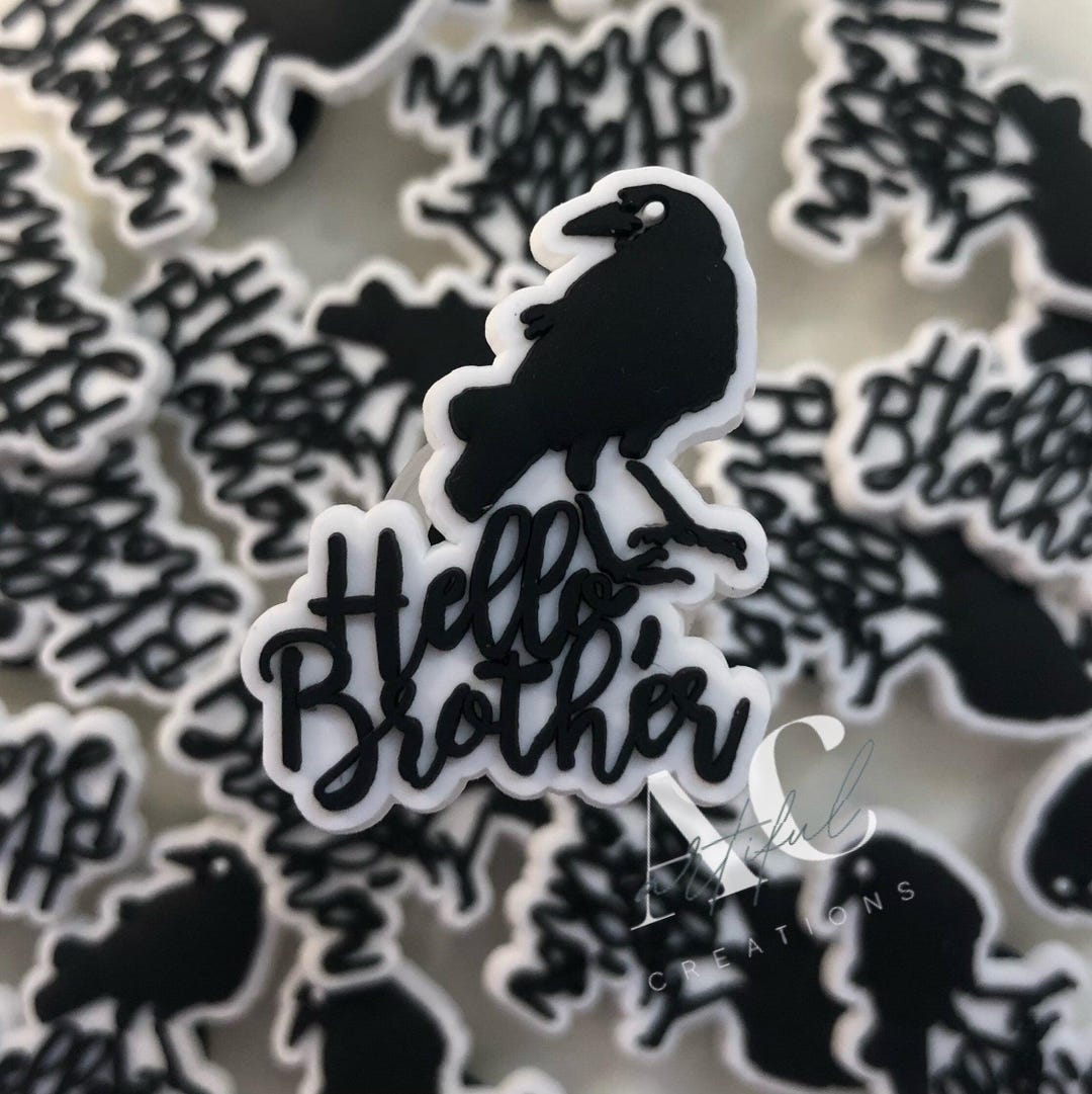 Hello Brother Shoe Charm ( TVD - Bonnie - Damon Salvatore - Salvatore ...