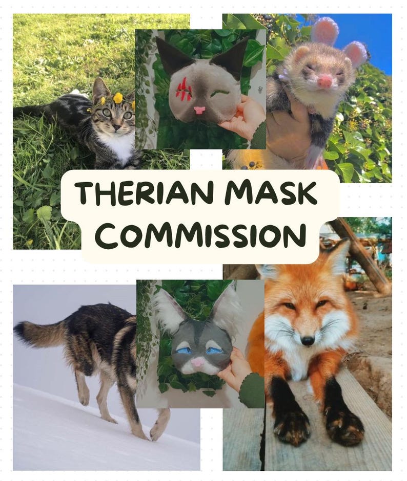 THERIAN MASK COMMISSION - Etsy